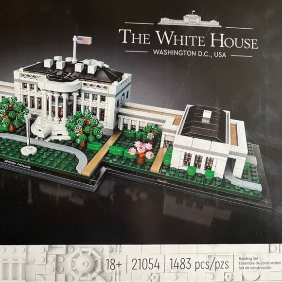 Lego | Toys | Lego Architecture 254 The White House Washington Dc New ...